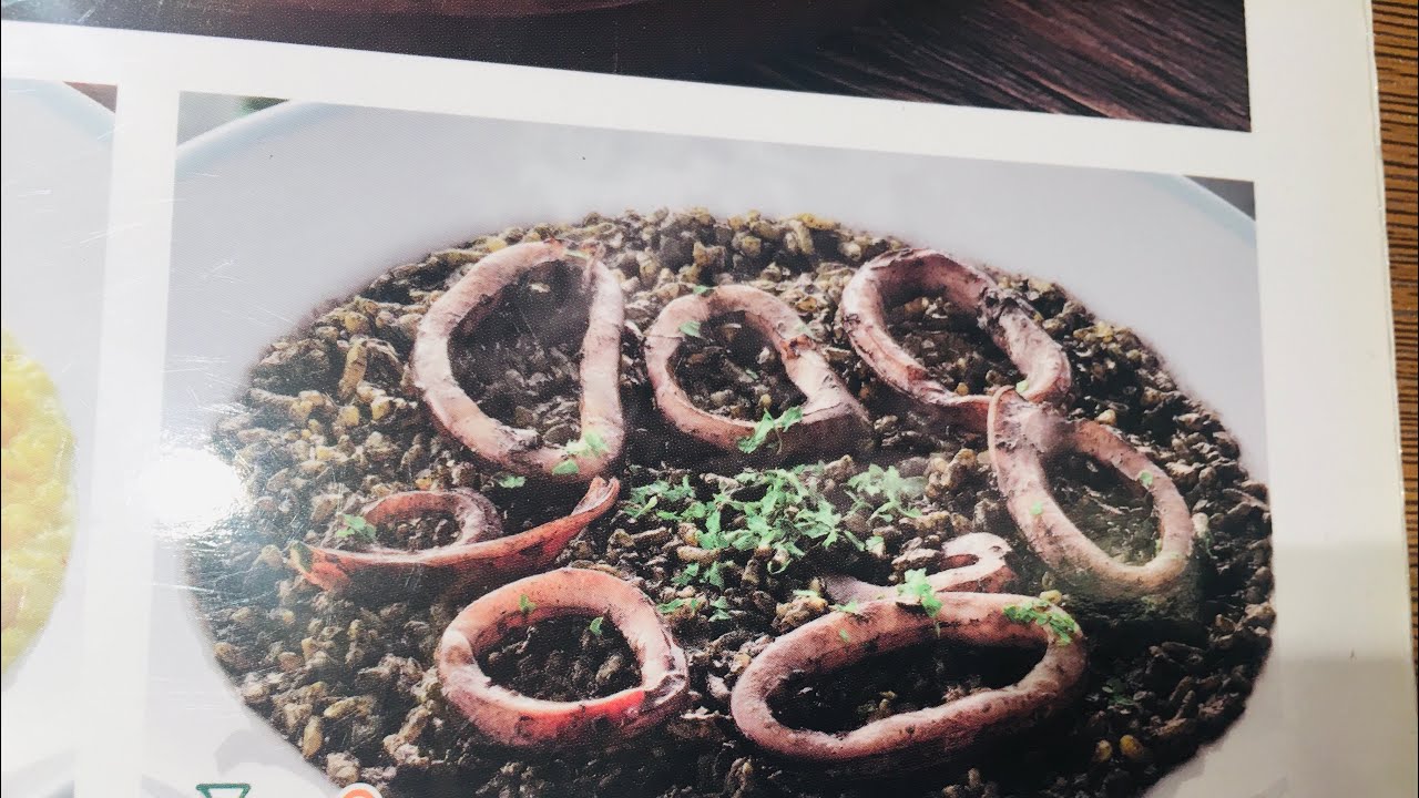 Risotto Nero DI Seppia#sinaing sa tinta ng pusit - YouTube