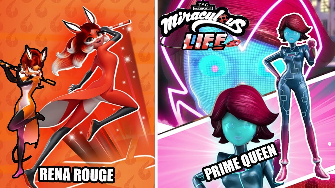 Miraculous Life - Ladybug and cat noir hero game - Rena Rouge vs Prime ...