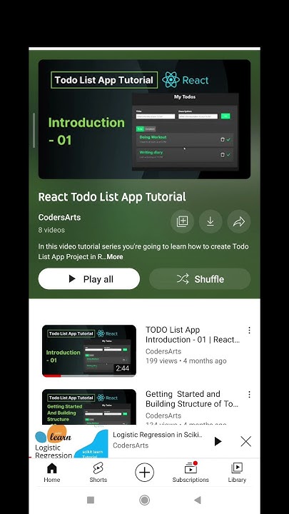 🚀🔥Free ReactJs Project Tutorial : 🗣️Design Beautiful TODO List App in ReactJS🥹 - YouTube