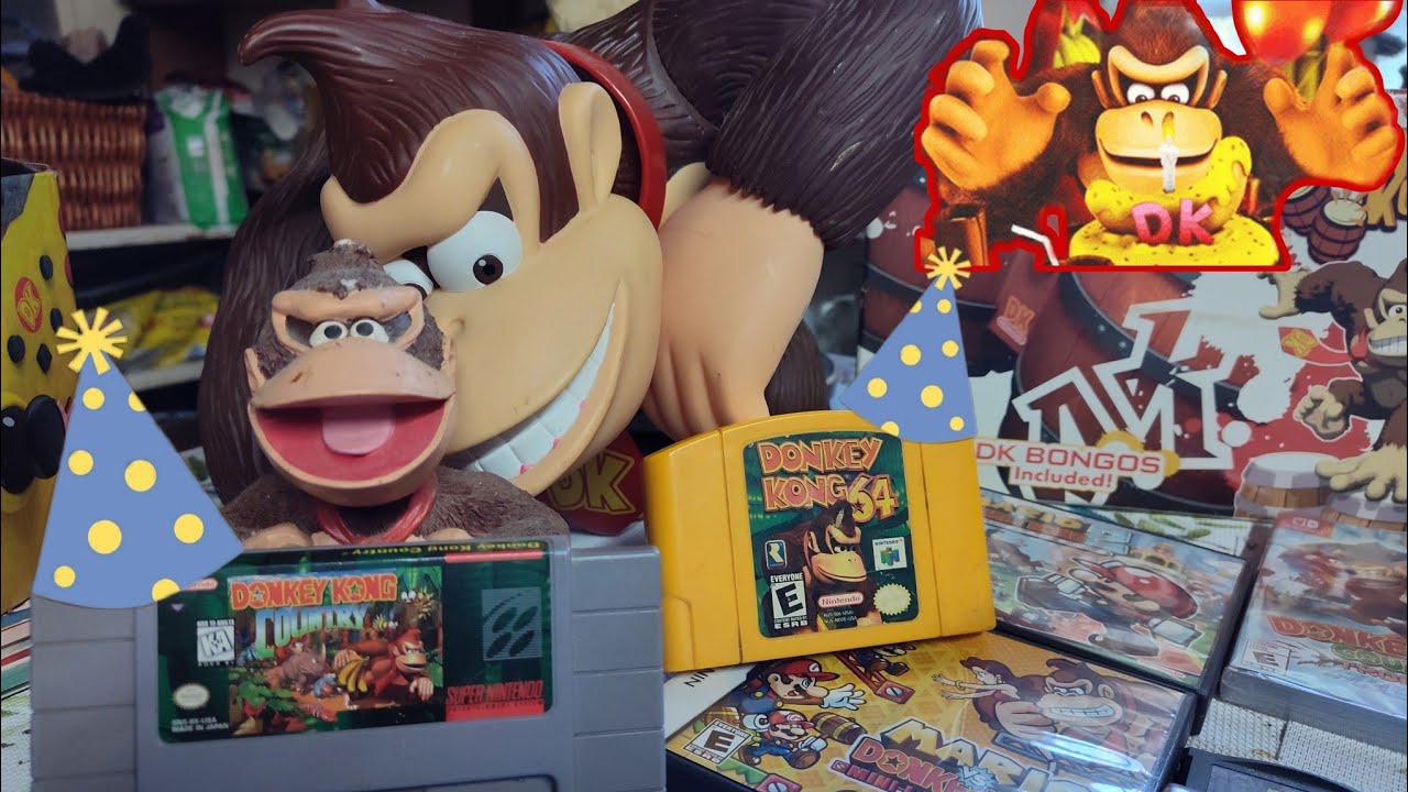 Donkey Kong Collection: My Banana Hoard | Donkey Kong December - YouTube
