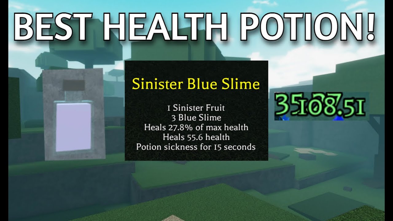 How to make a HEALTH potion | ROBLOX Pilgrammed - YouTube