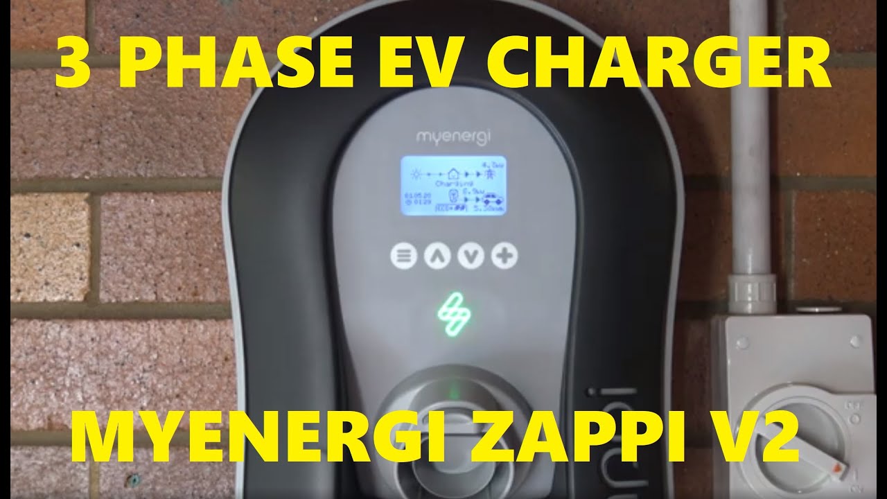 3 Phase Myenergi Zappi V2 - Unboxing and Installation - YouTube