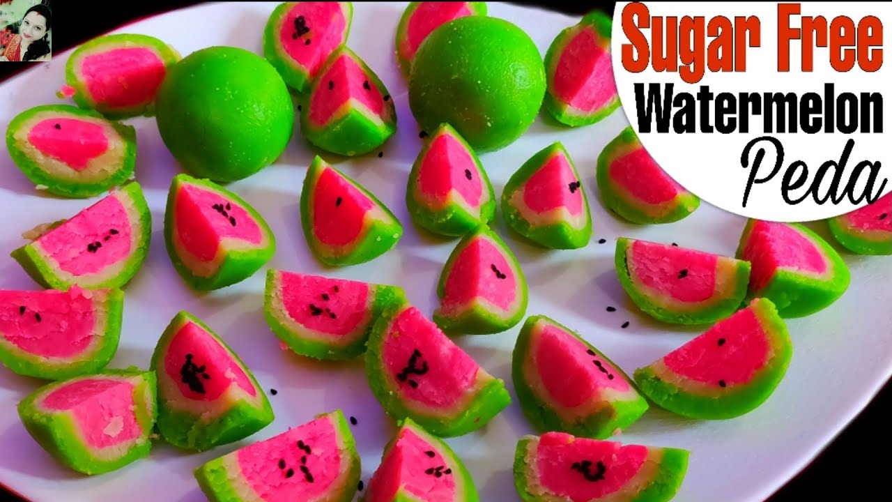 Watermelon Peda / Instant Watermelon Cashew Sweet / Diwali Special ...