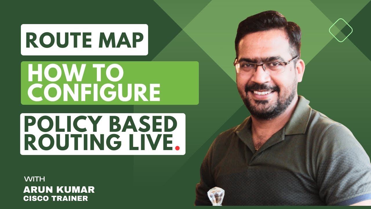 "Mastering Routing: A Guide to Route Maps and PBR with Arun Kumar ...