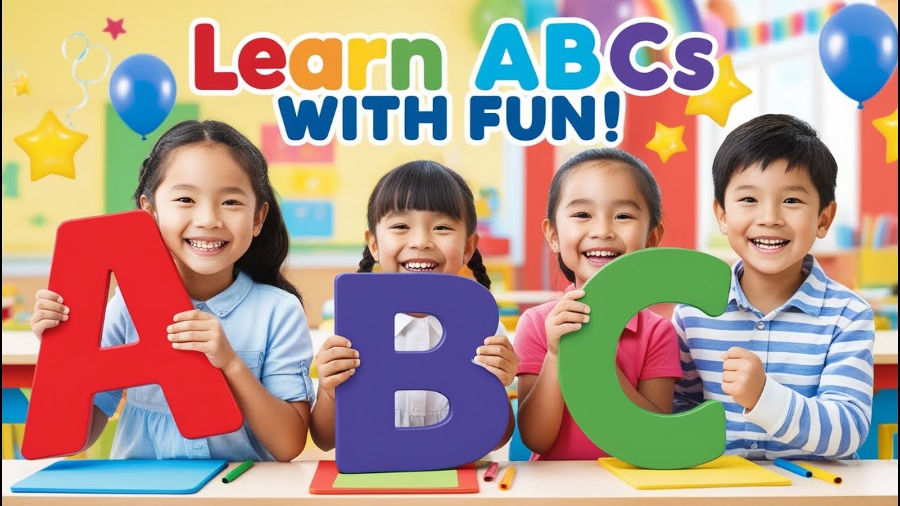 LEARN THE ABCs 4 kids enjoy learning my channel - YouTube
