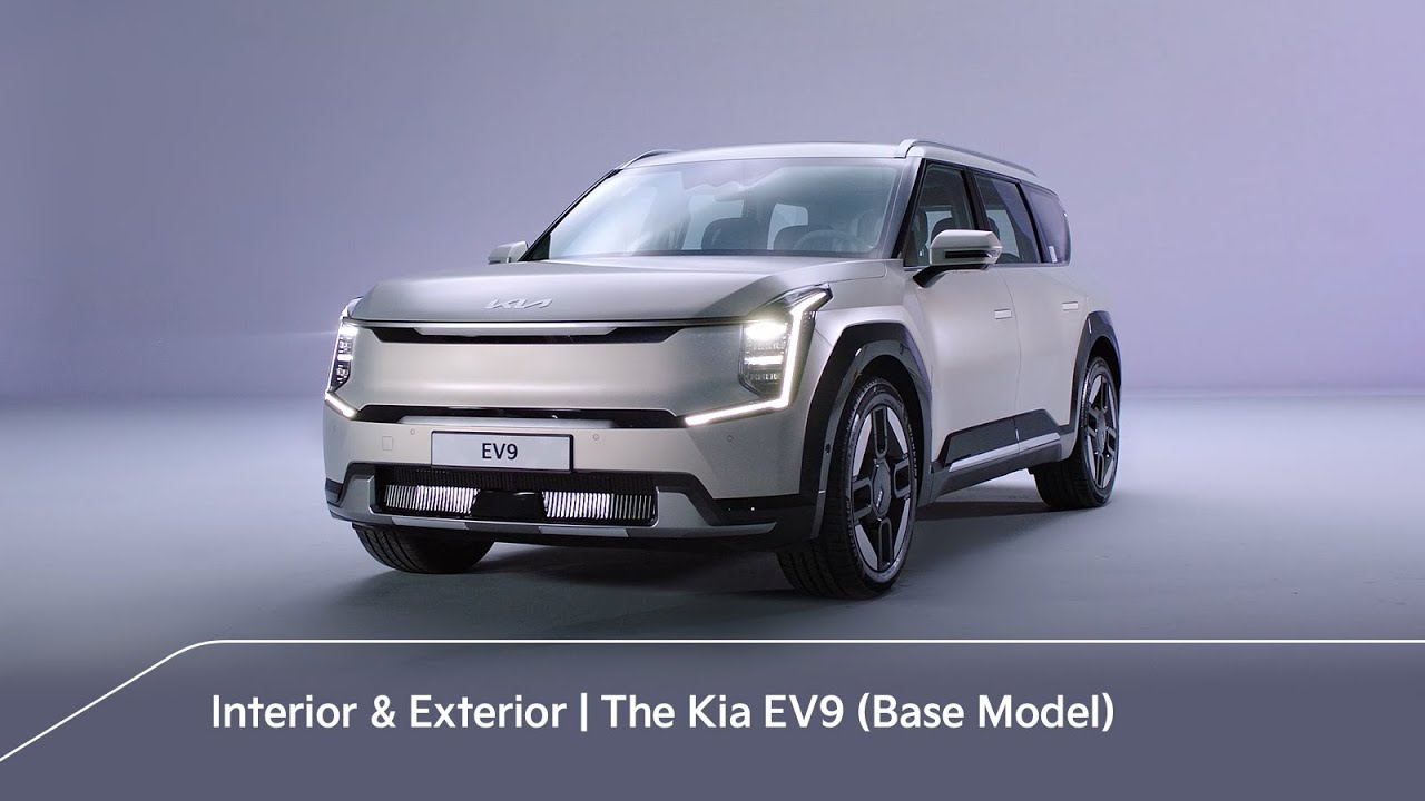 Interior & Exterior | The Kia EV9 (Base Model) - YouTube
