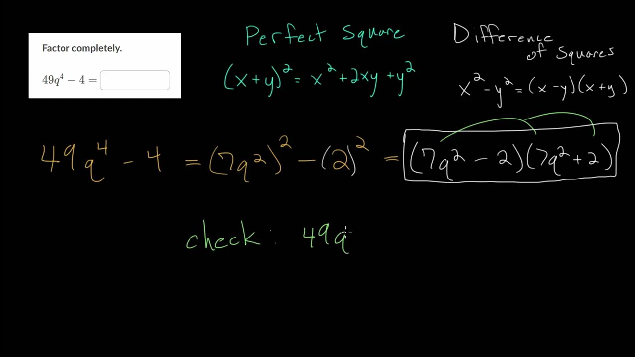 Factor Polynomials Using Structure: Practice - YouTube