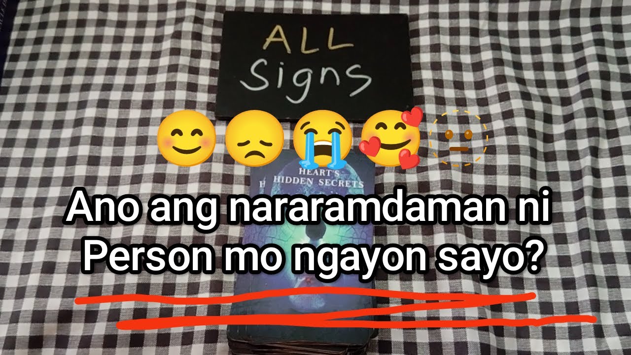 All signs Ano ang nararamdaman sayo ni Person mo ngayon? - YouTube