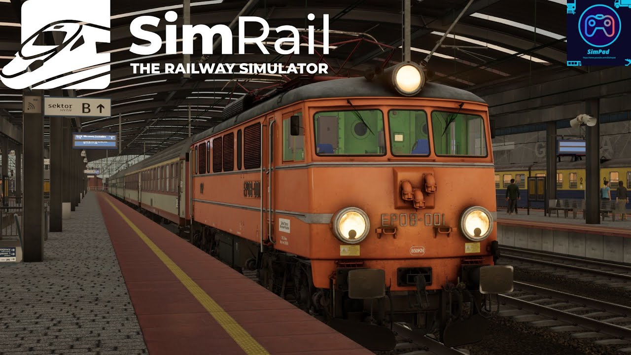 SimRail - The Railway Simulator - EP08-001 IR Dodatkowy Scenariusz ...