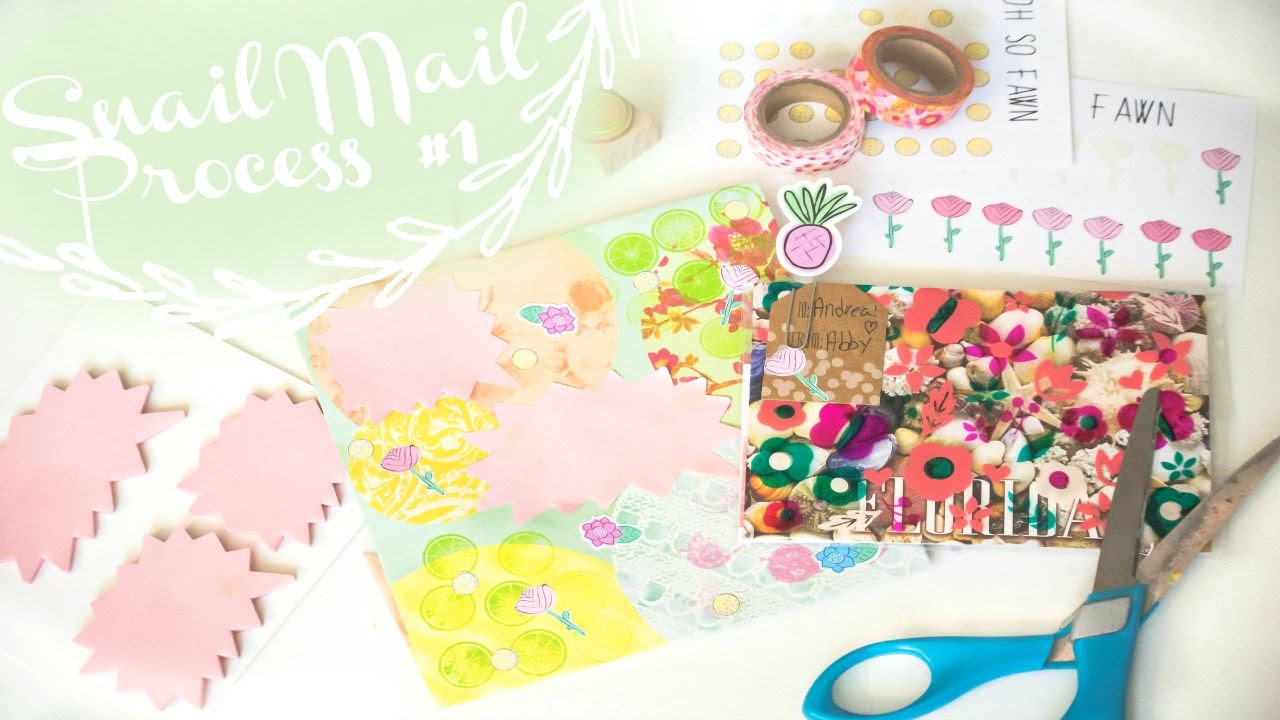 Snail Mail Process #1 | July 2015 - YouTube