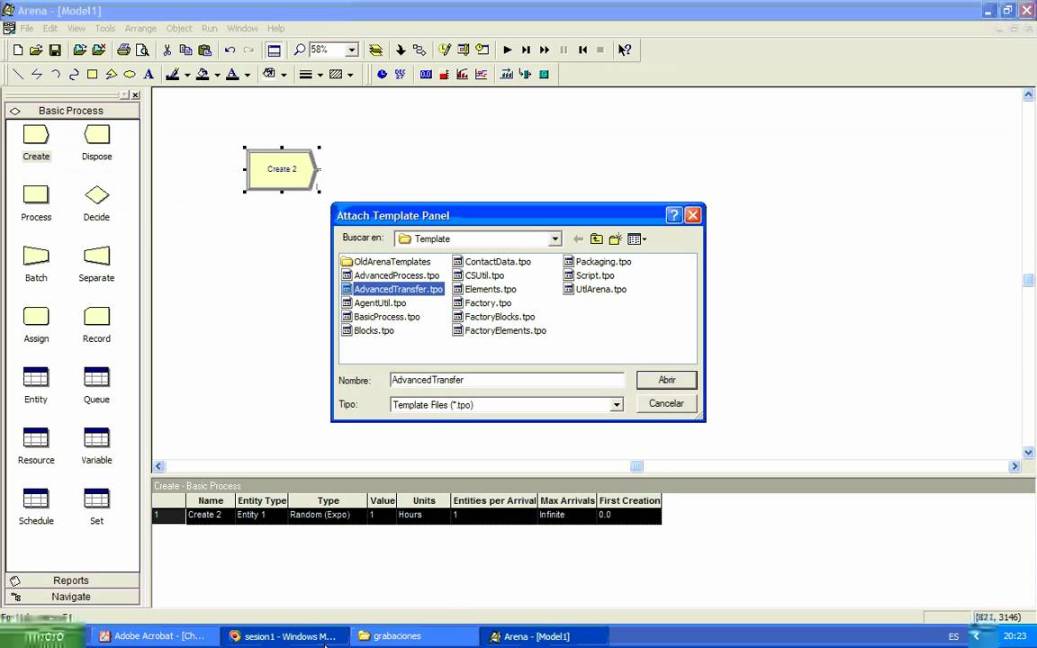 arena simulation tutorial pdf