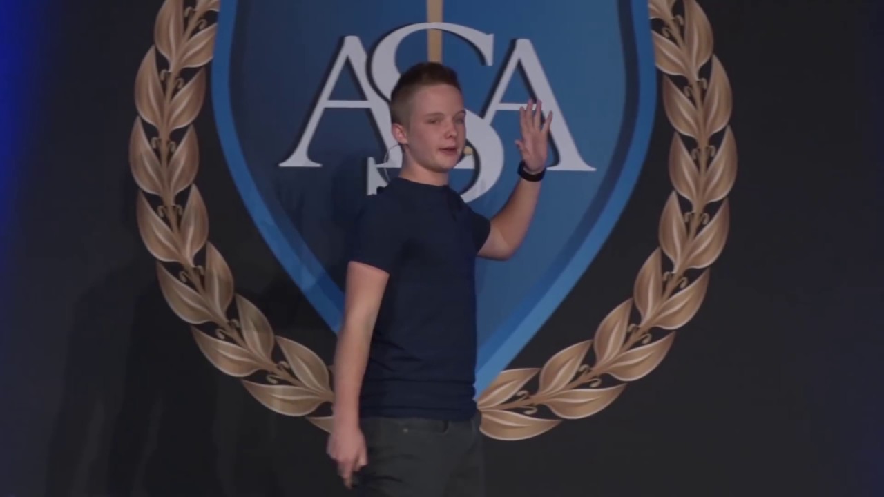 How Caleb Maddix Made $100k by 14 Years Old Speaks to Agents - YouTube