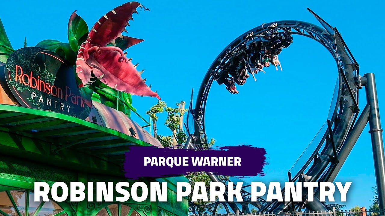 🟢 ROBINSON PARK PANTRY 🟢 (Batman Gotham City Escape) | PARQUE WARNER ...