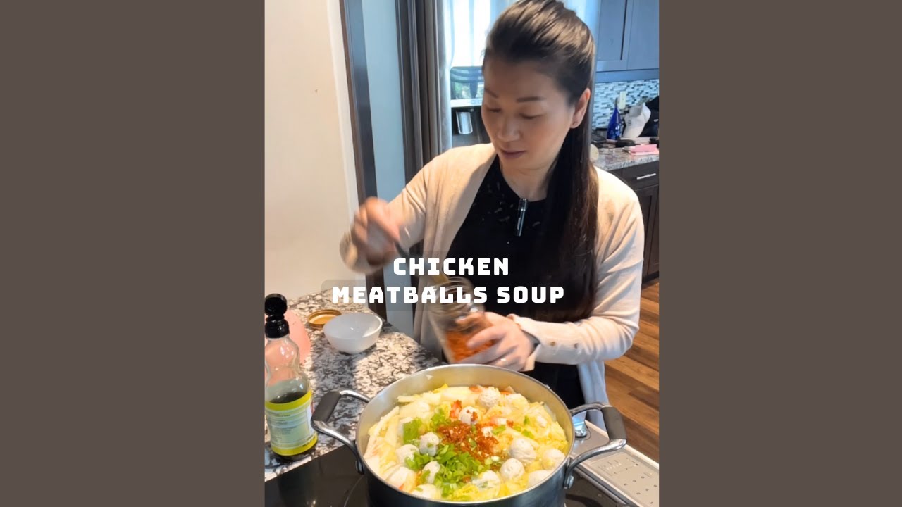 Chicken Meatballs Soup || Ly Cooks - YouTube