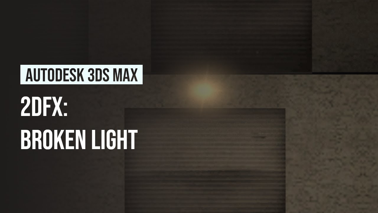 47 - Create a broken light - YouTube