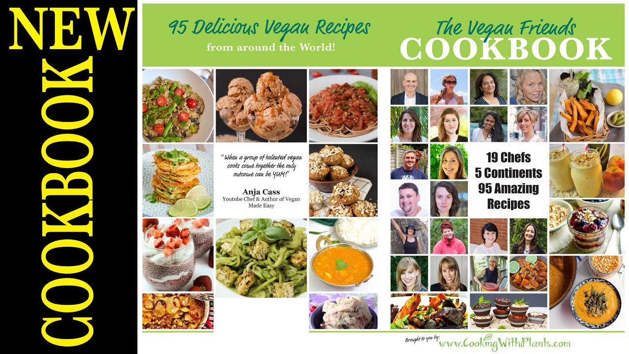 My second cookbook is now out - The Vegan Friends Cookbook! - YouTube