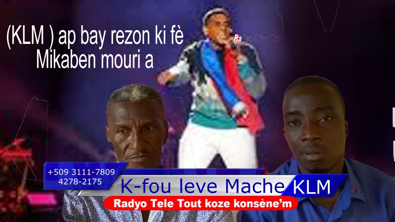 Men zen KLM ap esplike kijan Atis mikaben fè mouri - YouTube