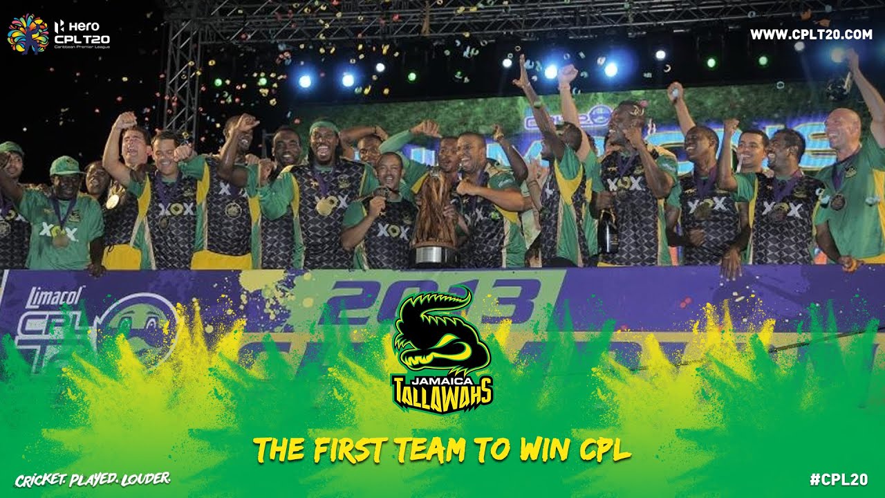 CPL CHAMPIONS 2013 | #CPL20 #CricketPlayedLouder #JamaicaTallawahs ...