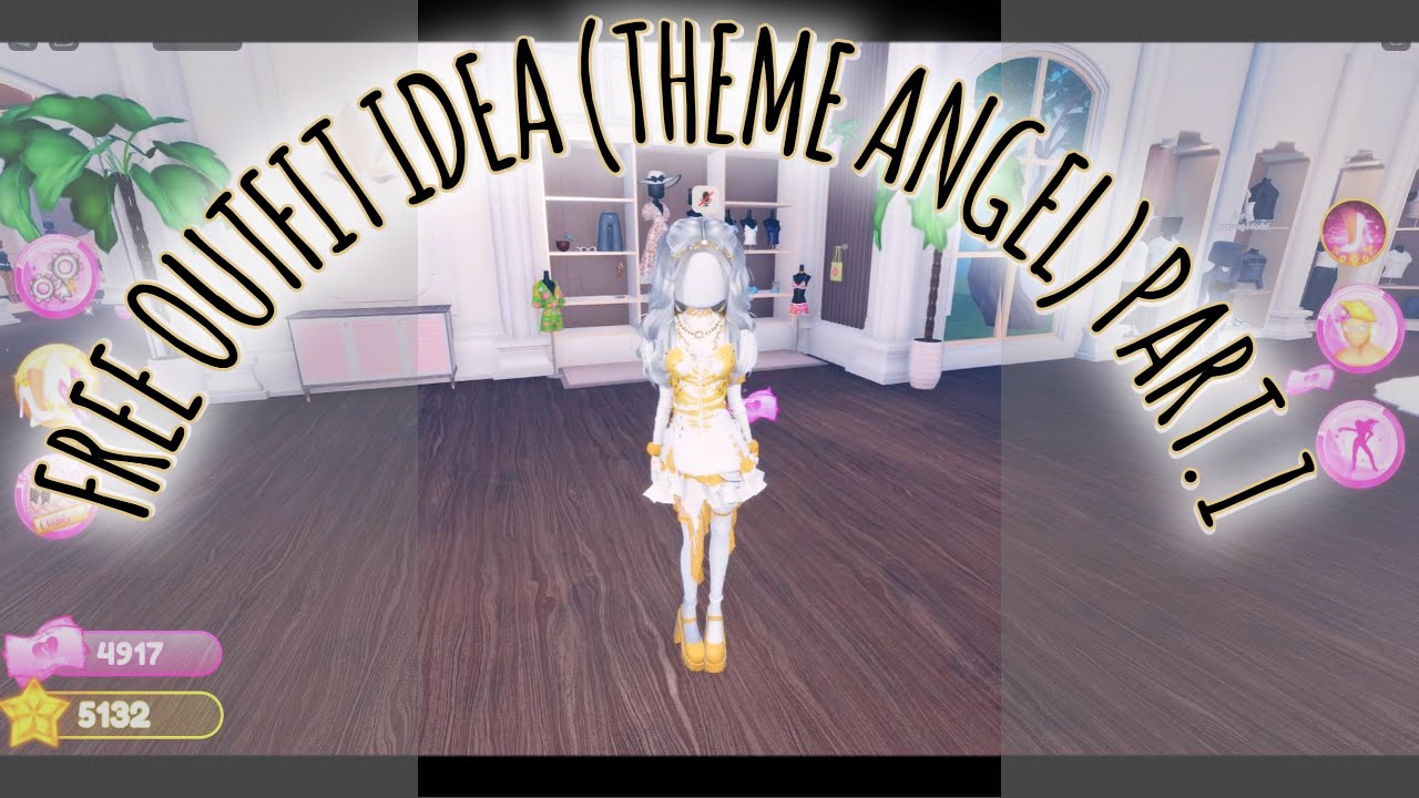 Free Version Angel Outfit in Dti !! #dresstoimpress #roblox #dti - YouTube
