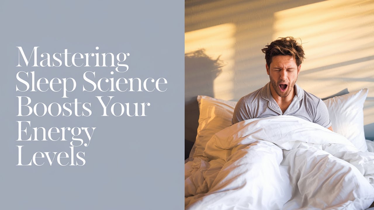 Mastering Sleep Science Boosts Your Energy Levels - YouTube