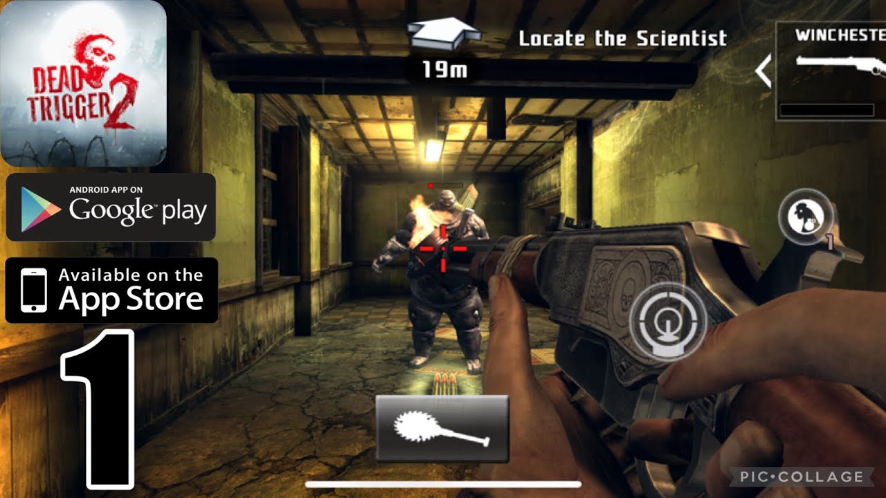 DEAD TRIGGER 2 Mobile Zombie FPS Game Walkthrough #1 (iOS, Android ...