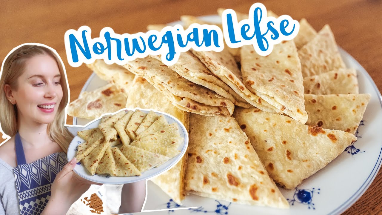 Norwegian Potato Lefse Recipe - YouTube