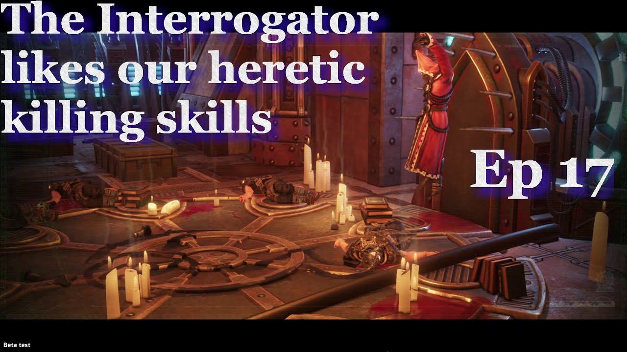 WarHammer 40k Rogue Trader -Lets Play Ep 17- Level 10 - Electrodynamic ...