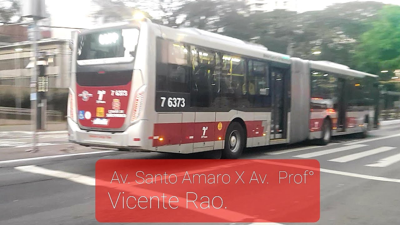 Av. Santo Amaro X Av. Prof° Vicente Rao #07 - YouTube