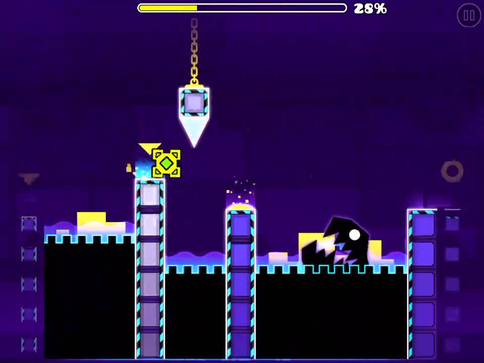 Playing airborne robots on geometry dash - YouTube