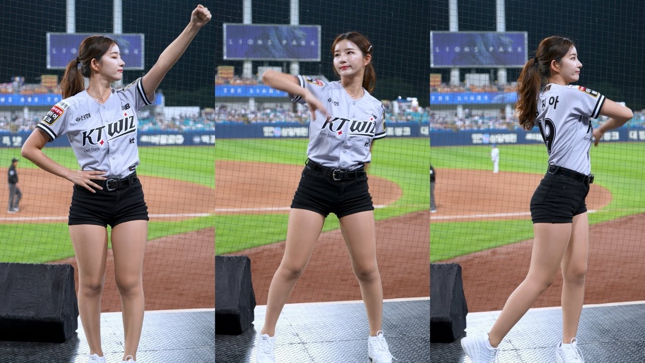 240523 I Passion♬ I 김진아 (KIM JINA) 치어리더 I 직캠 I KT 위즈 - YouTube
