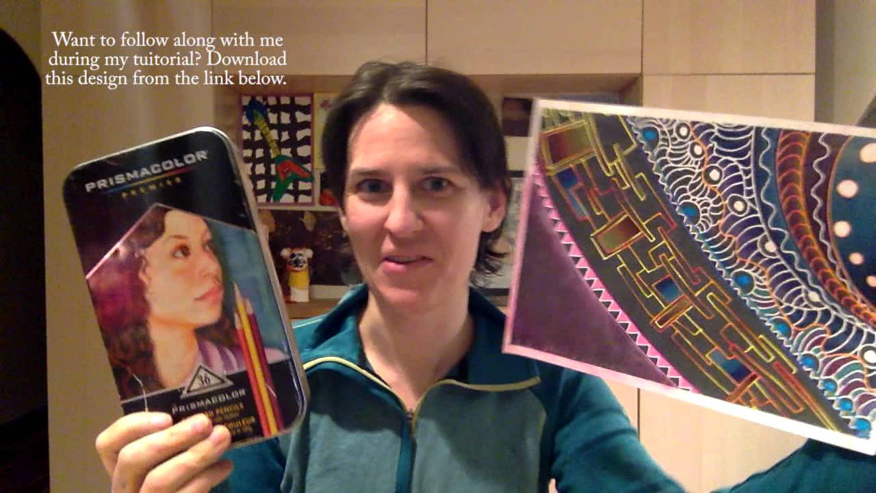 Coloring Tutorial: How to color a black background?!! How to make your ...