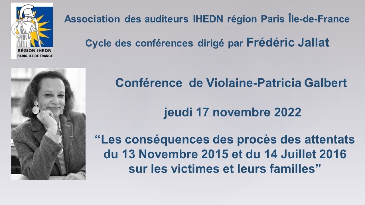Visioconférence de Violaine-Patricia Galbert - YouTube