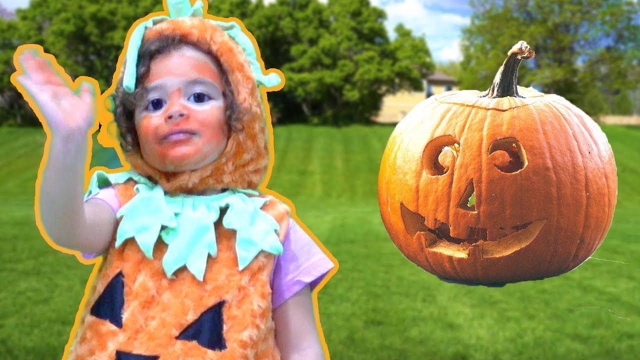Amazingly Cute Pumpkin Costume! - YouTube