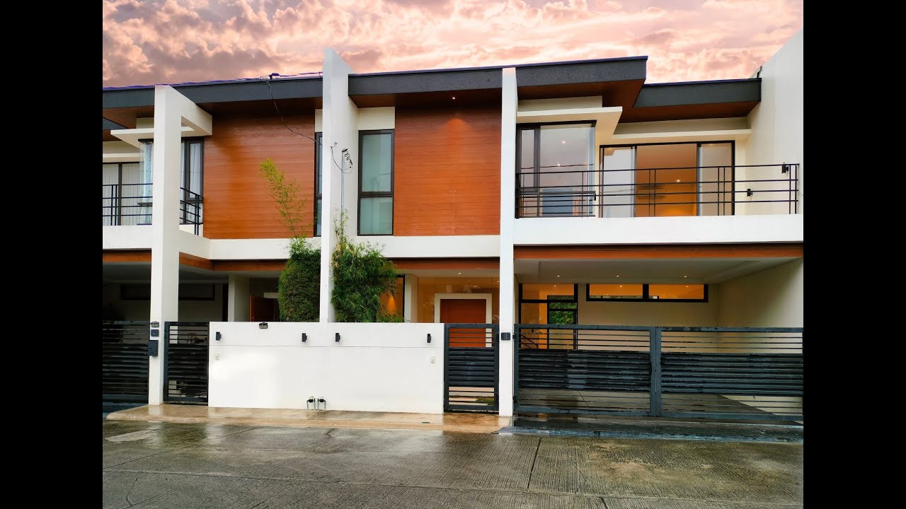 Class and Comfort in BF Homes : Luxury Townhouse for Sale. - YouTube
