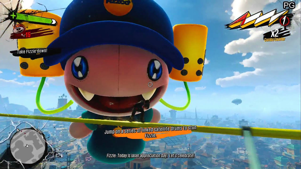 Sunset overdrive 1080p (Xbox One) Part 12 It's Me Fizzie - YouTube