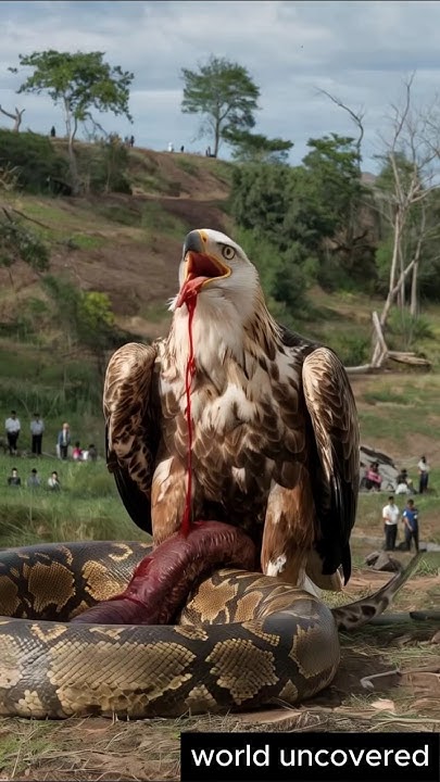 Eagle vs Python: The Ultimate Battle for Survival! #shorts - YouTube