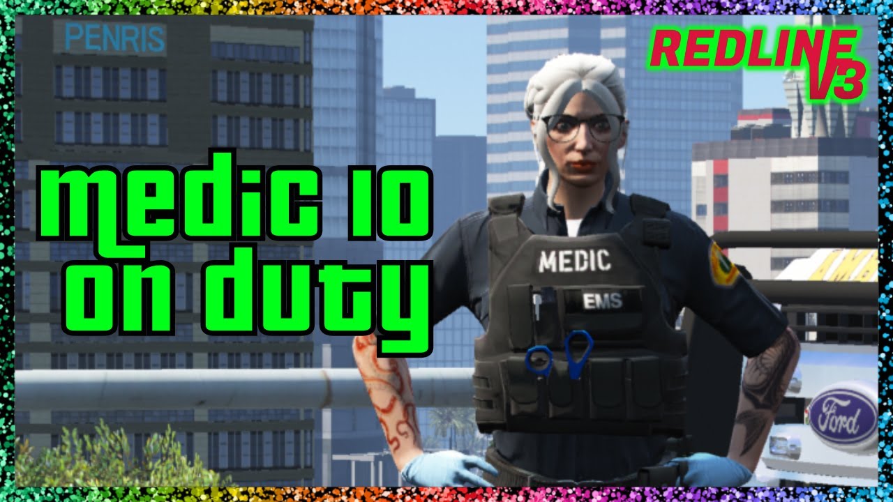 Medic 10, EMS stream! | RedlineRP - GTA V RP - YouTube