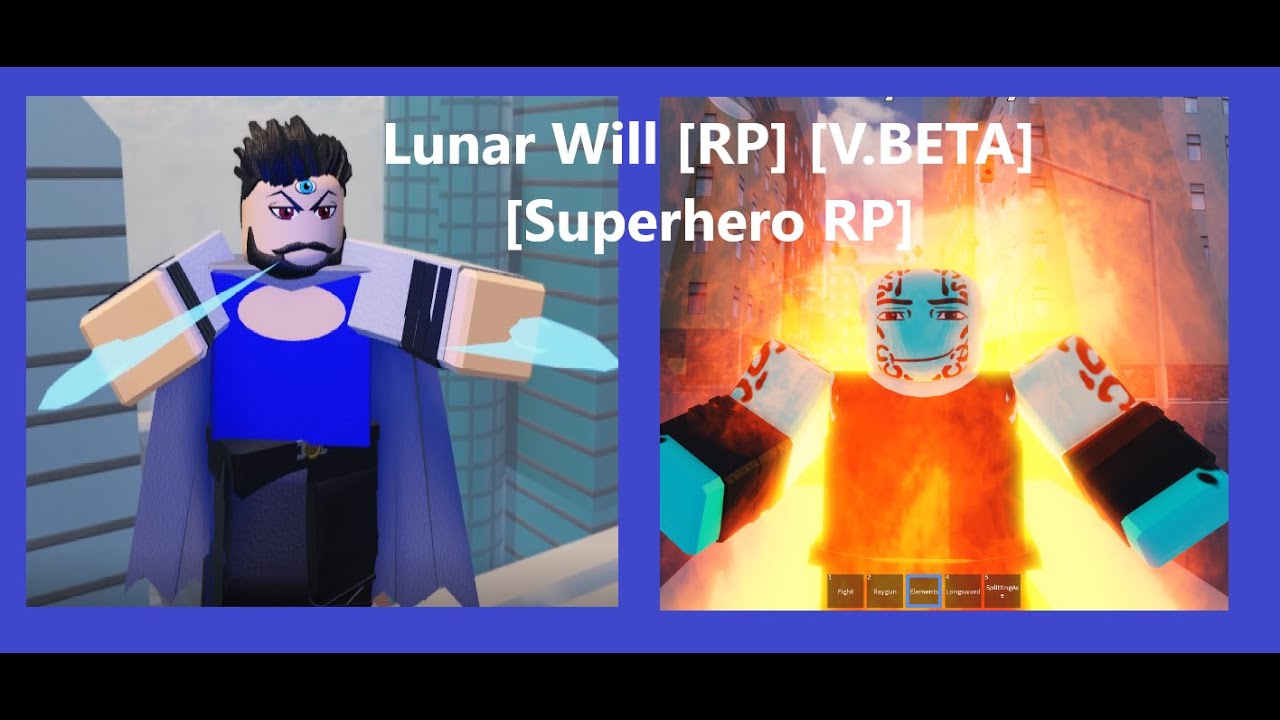 Roblox"Lunar Will [RP] [V.BETA] [Superhero RP]"4 BADGES:Asgard T.,LAB ...