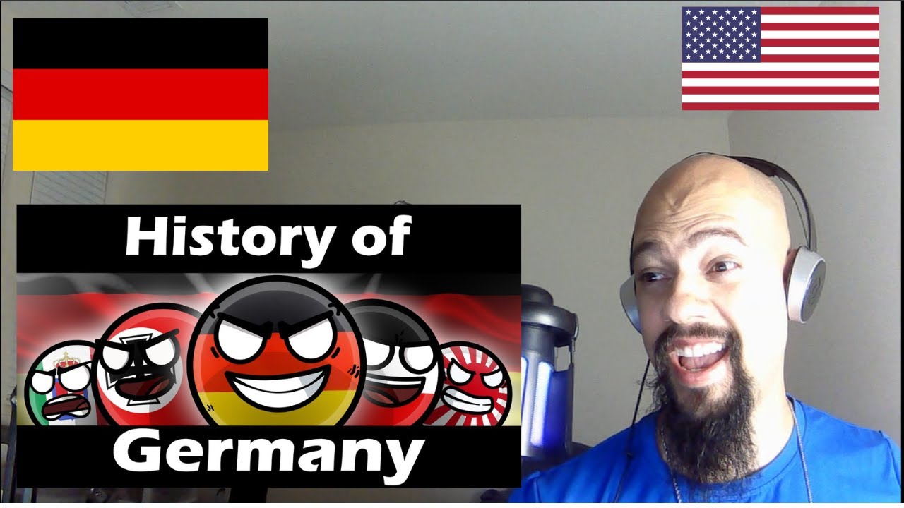 American Reacts To Country Balls - History of Germany | German Video ...