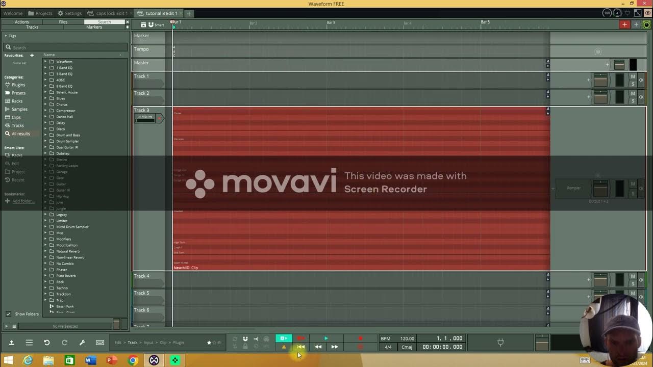 zoom and edit midi in tracktion waveform 13 free - YouTube