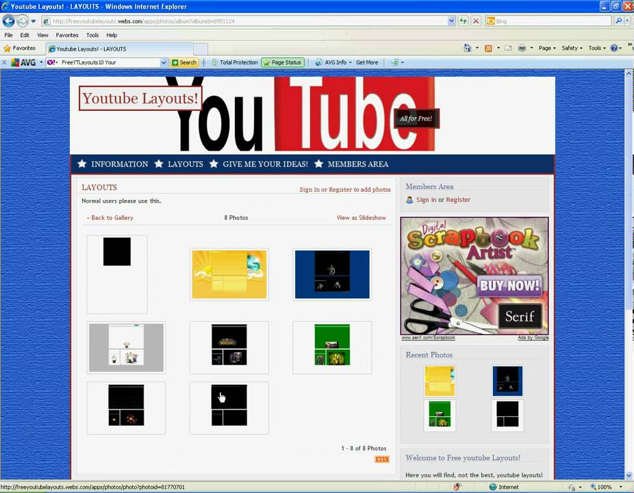 How to get Free Youtube Layouts - YouTube