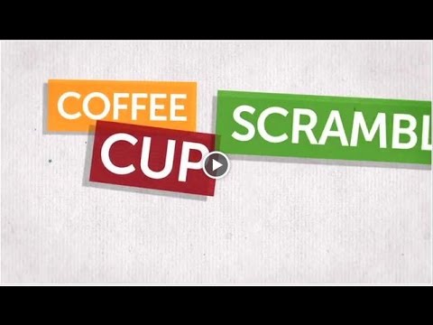 Coffee Cup Scramble - YouTube
