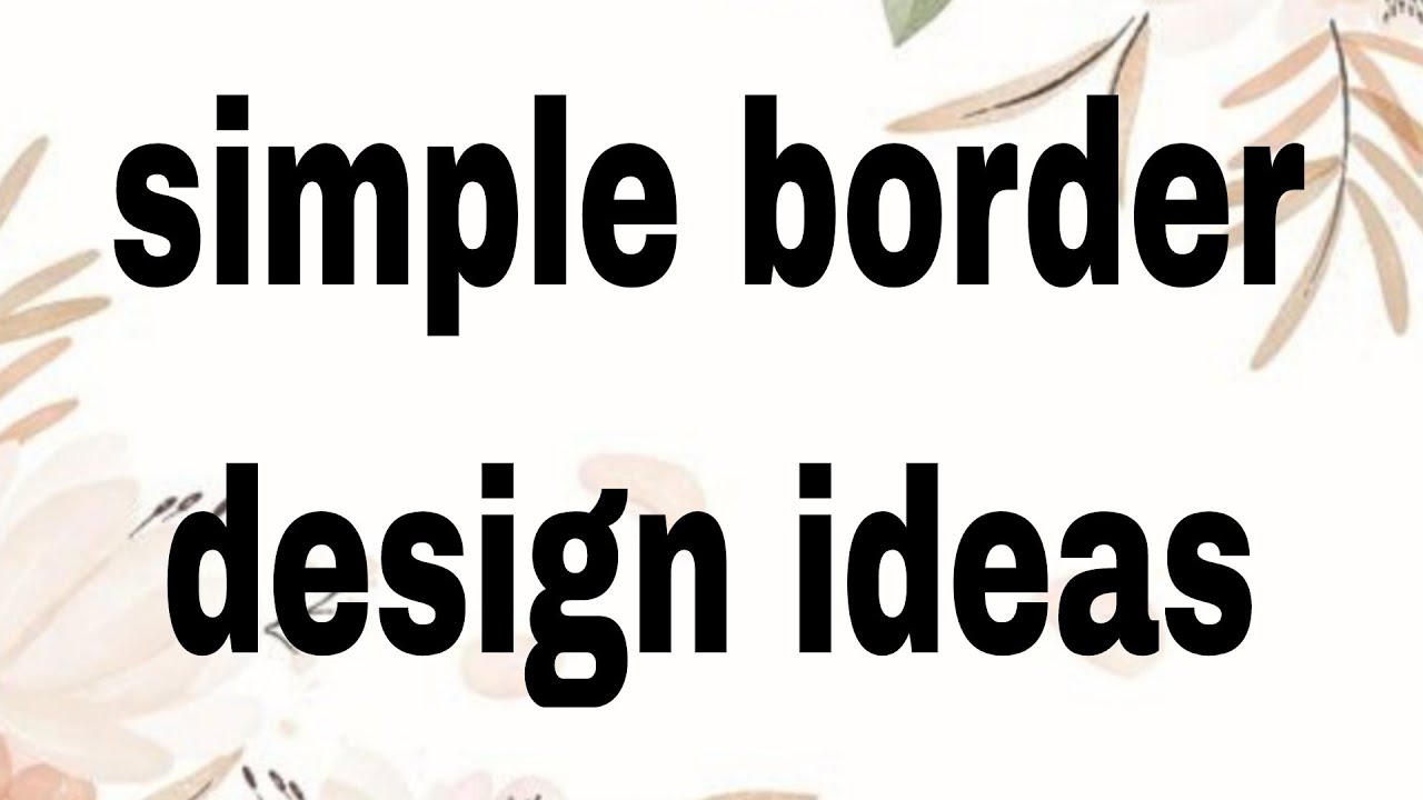 Beautiful front page Design| project design|cover Page design ...