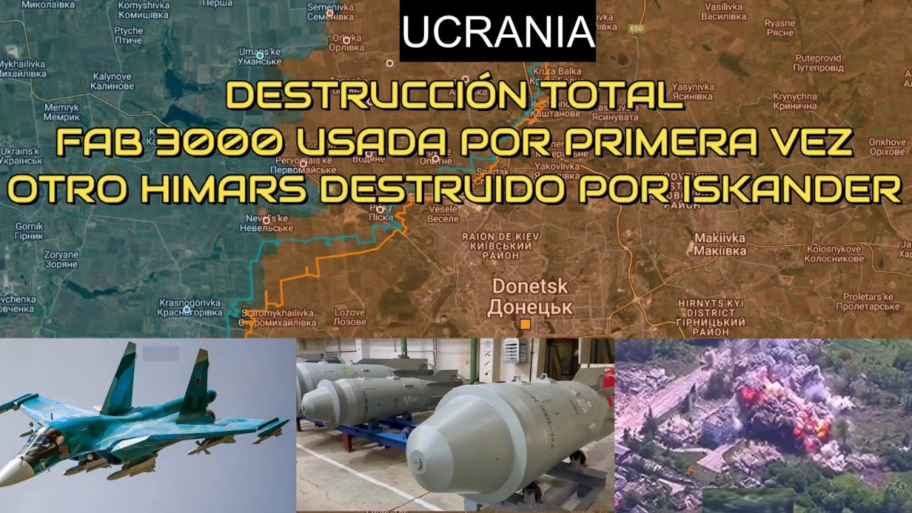 PÁNICO.RUSIA LANZA LA PODEROSA BOMBA FAB 3000 POR PRIMERA VEZ. OTRO ...