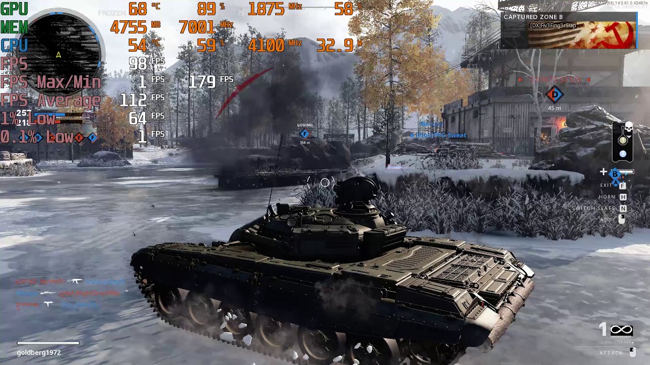 1080p Low, Call of Duty Black Ops Cold War, I3 10100, RTX 2060 Super ...