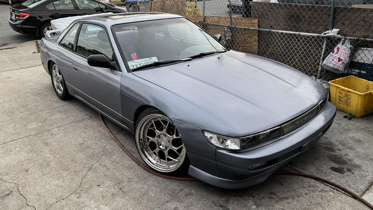 240SX WITH THE NEW STREET FACTION BASH BAR! - YouTube