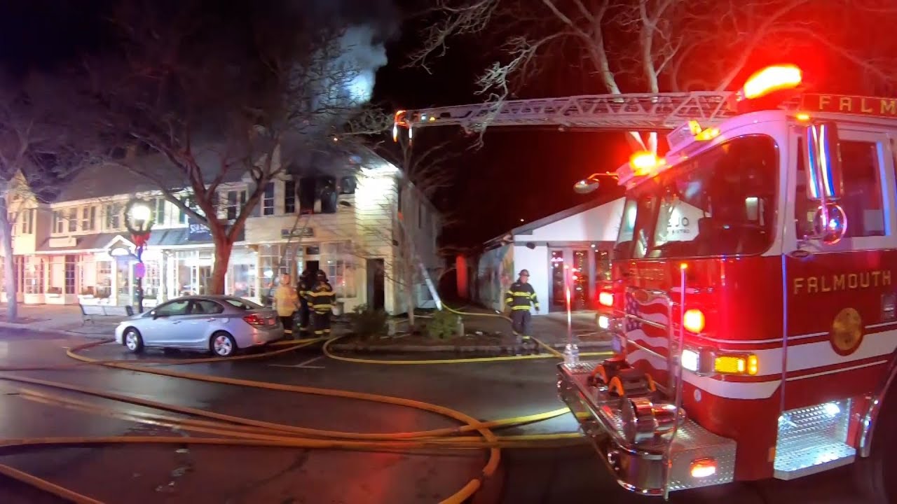 Fire damages building with apartments, businesses in Cape Cod town ...