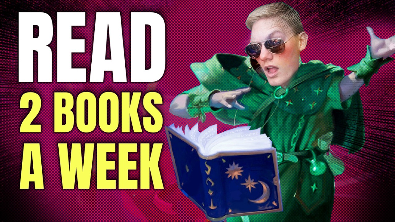 How I read 70 books last year - The Atomic Reading Habit - YouTube