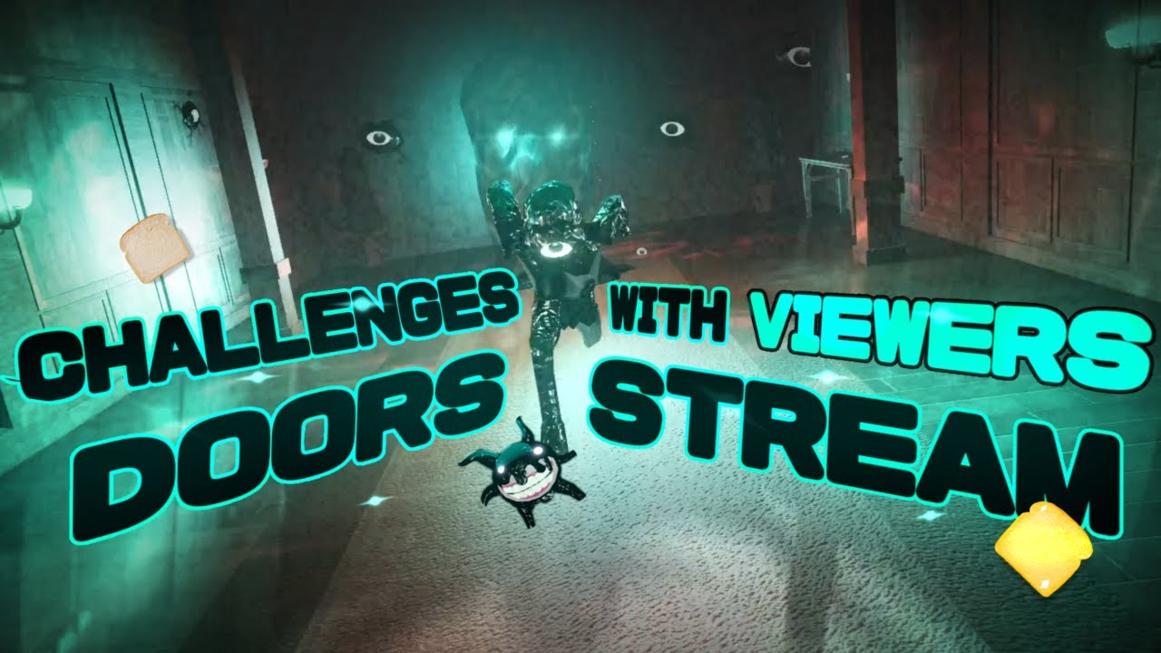 🚪DOORS VERSE WITH VIEWERS!!👁️| 4K RTX ON!! [🔴LIVE ] 🍞 - YouTube