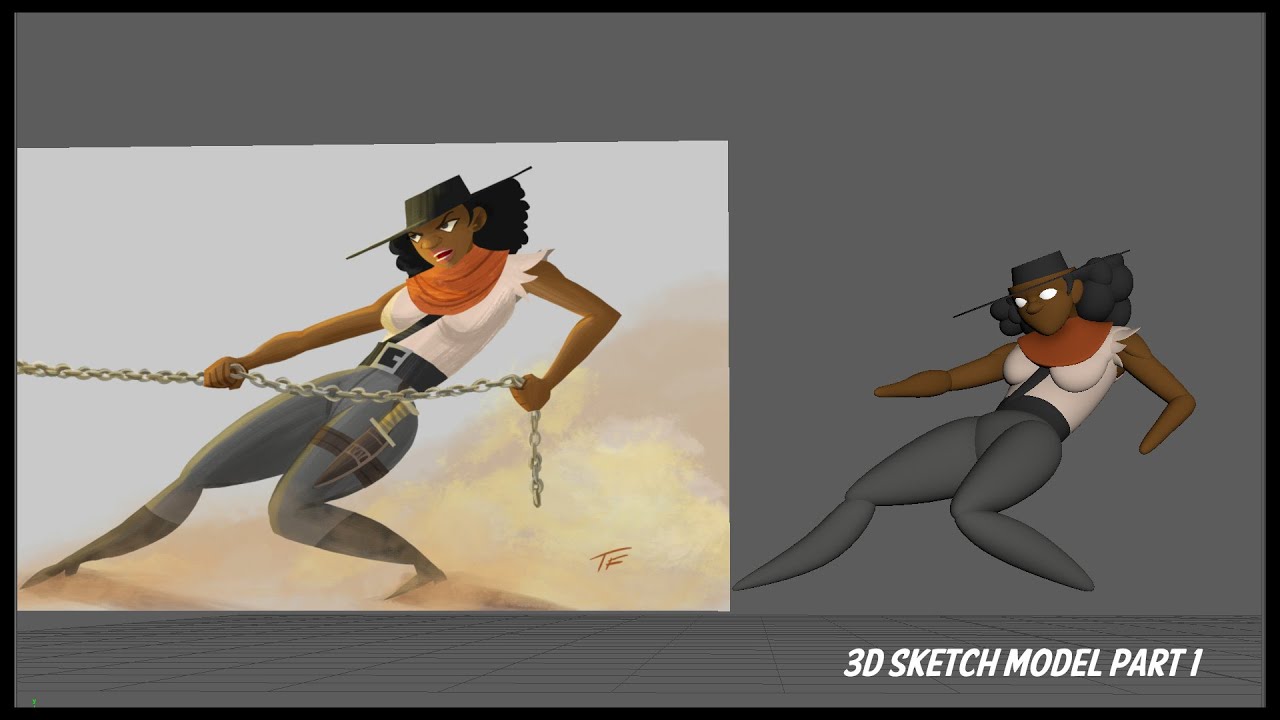 3D Sketch Modeling - Part 1 - YouTube
